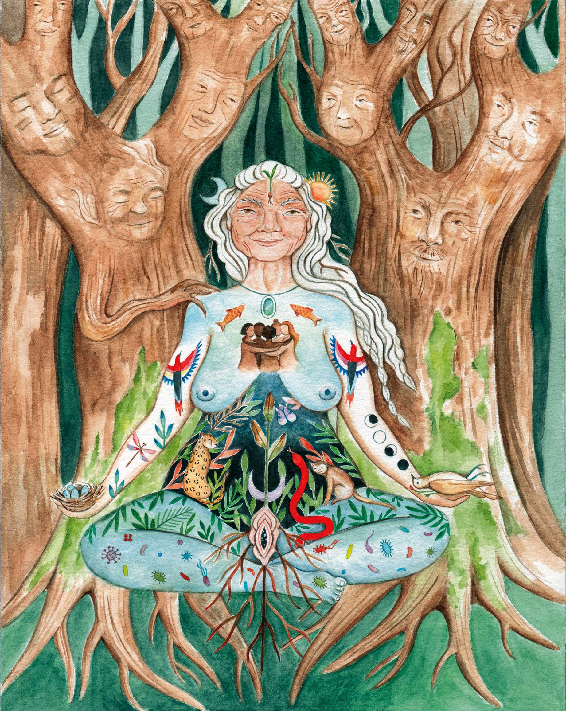 Mandala Lunar e a Menopausa – Mandala Lunar